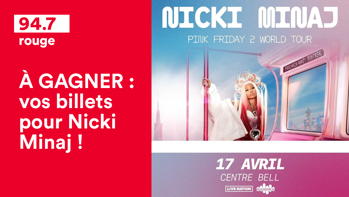 Voyez Nicki Minaj au Centre Bell
