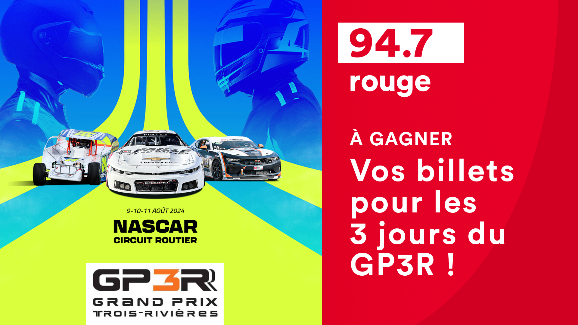 Vivez le Grand Prix de Trois-Rivières