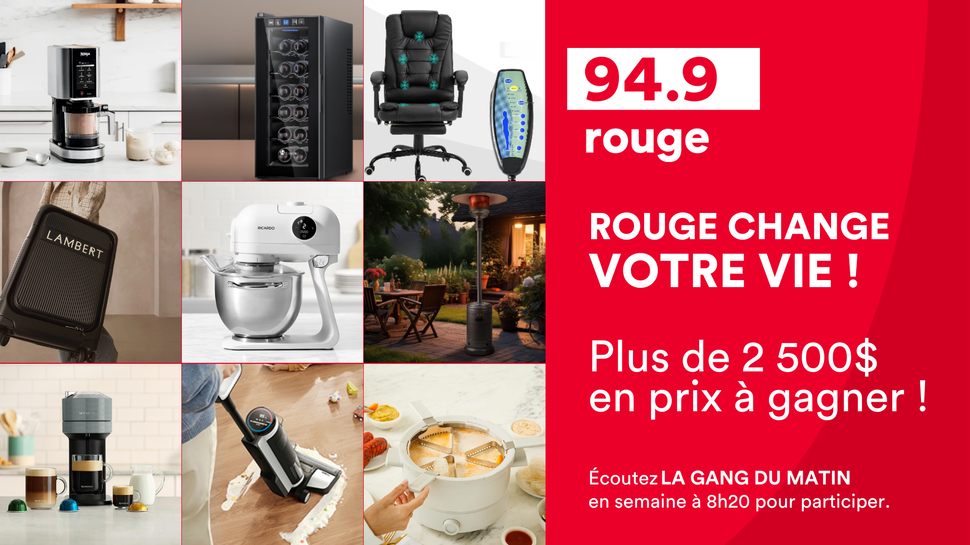 Rouge change votre vie